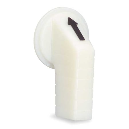 Schneider Electric Switch Knob, Extended Lever, White, 30mm 9001W24 | Zoro