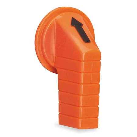 Schneider Electric Switch Knob, Extended Lever, Orange, 30mm 9001S25 | Zoro