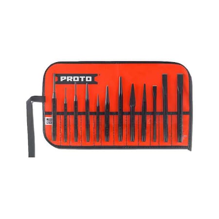 Proto Punch and Chisel Set, 12 Pieces J2S2 | Zoro