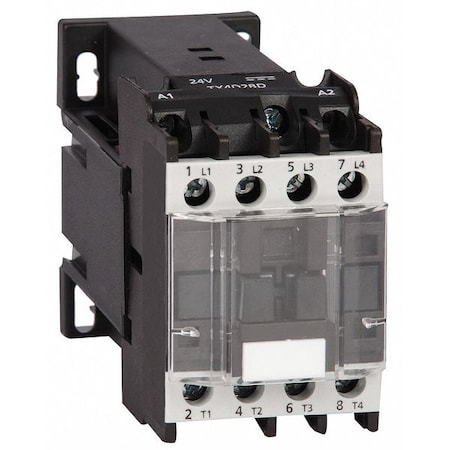 Dayton IEC Magnetic Contactor, 3 Poles, 24V DC, 9 6ECD0 | Zoro