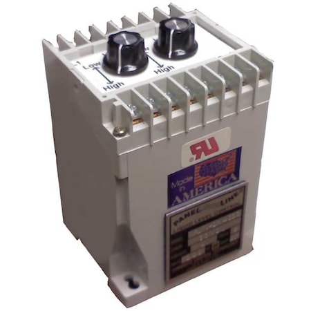Lumenite Din Mount Level Control, 2 Relay, 240VAC WFLTV-DM-4012 | Zoro