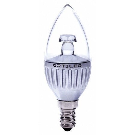 Optiled LED Light Bulb, B11,2700K, Soft White 1210050518 | Zoro