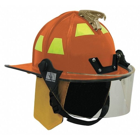 Morning Pride Fire Helmet, Orange, Traditional HDO | Zoro