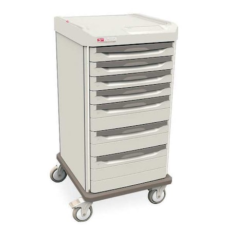 Metro Nurse Server Cart, Polymer, Light Taupe SXRS43CM3 | Zoro
