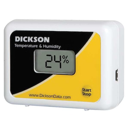 Dickson Data Logger, Temperature and Humidity, USB TP425 | Zoro