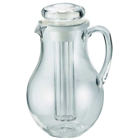 Tablecraft Center Ice Core Pitcher, 1/2 Gallon Clear 319 | Zoro