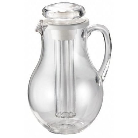 Tablecraft Center Ice Core Pitcher, 3/4 Gallon Clear 328 | Zoro