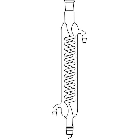 Zoro Select Graham Condenser, 350mm Long, Ground, Pk 2 6FVU8 | Zoro