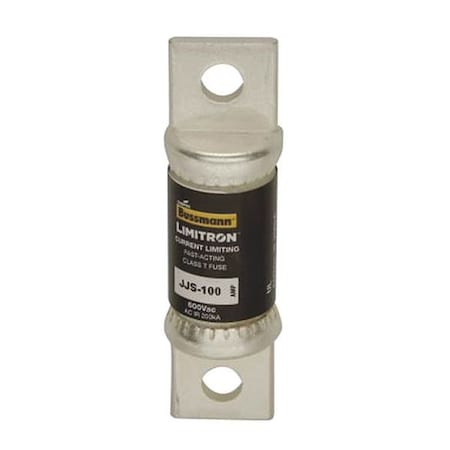 BUSSMANN 100A T Fast-Acting UL Class Fuse, 600V AC, - JJS-100