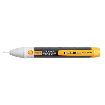 Fluke Voltage Detector, 90 to 1000V AC, 5 in Length, Visual Indication ...