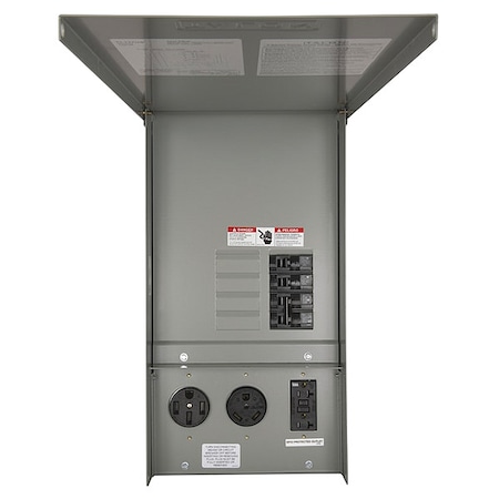 Siemens Temporary GFCI Outlet Panel, 125 A , 120/240V AC, 1 Phase, NEMA ...