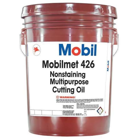 Mobil Mobilmet 426, Cutting Oil, 5 gal 103801 | Zoro