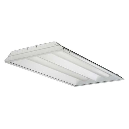 Lithonia Lighting Recessed Troffer, F32T8, 58W, 120-277V 2RT8S 2 32 ...