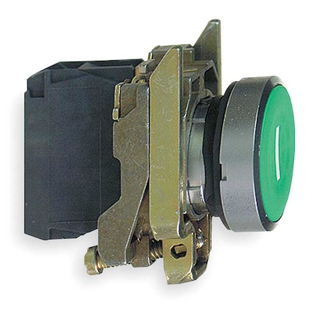 Schneider Electric Push Button Operator, Flush, Momentary Action, Not Applicable Release, Non ...