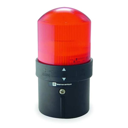 Schneider Electric Warning Light, Strobe Tube, Red, 120VAC XVBL8G4 | Zoro
