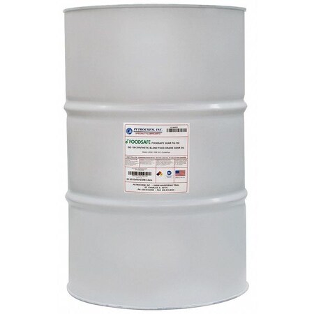 Petrochem 55 gal Gear Oil Drum 150 ISO Viscosity, 85W SAE, Clear ...