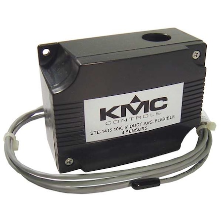 Kmc Controls Temperature Sensor, 6 Ft. Duct Averaging STE-1415 | Zoro