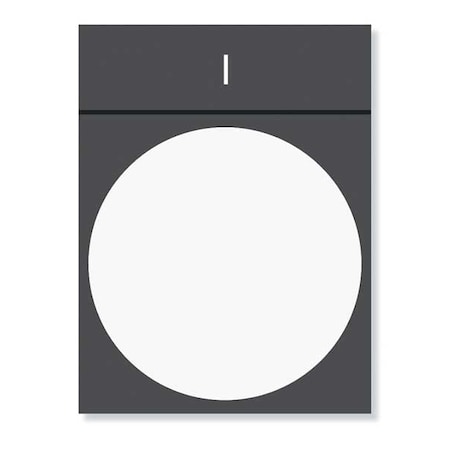 Schneider Electric Legend Plate, Rectangular, Black or Red ZBY2101 | Zoro