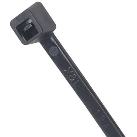 Power First 11.8" L Heavy Duty Cable Tie BK PK 100 (36J164) | Zoro