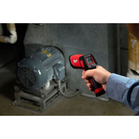 Milwaukee Tool Infrared Thermometer, Backlit High Contrast White On ...