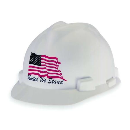 Msa Safety Hard Hat, V-Gard Freedom Series, Polyethylene, 4 Point ...