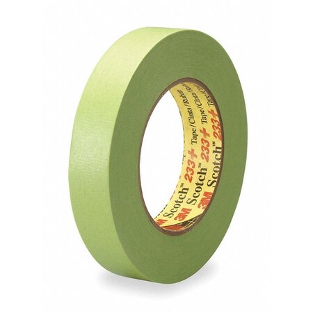 3M Masking Tape, Green, 12mm x 55m 233+ | Zoro