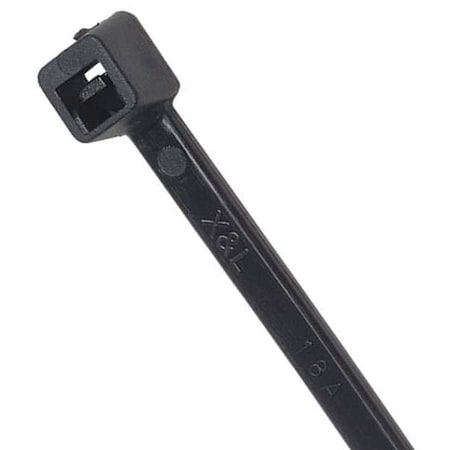 Power First Cable Tie, 11 in L, 3 in Max Bundle Dia., Black, Nylon 6/6 ...
