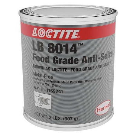 Loctite Anti-Seize, Food, Metal-Free, 32 oz LB 8014(TM) 1169241 | Zoro