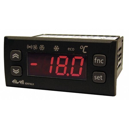 Eliwell Electronic Temperature Control, Open Or Close On Rise, 120 VAC ...
