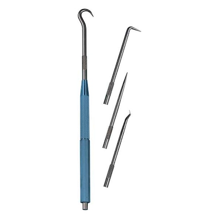 Moody Tool Scriber/Pick Set, Magnetic Handle, 5Pc 58-0224 | Zoro