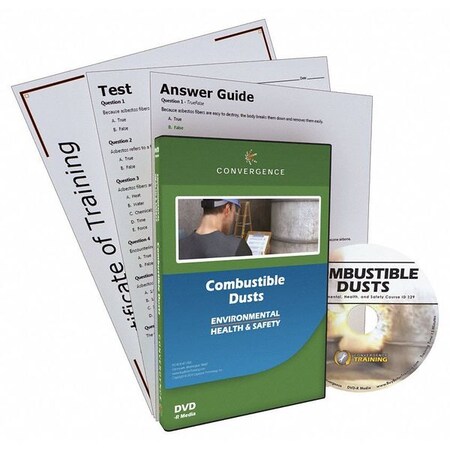 Convergence Training Training DVD, Combustible Dusts 129 | Zoro