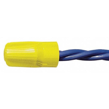 Buchanan Wire Connector Nut, B1, Yellow, PK25 773211 | Zoro
