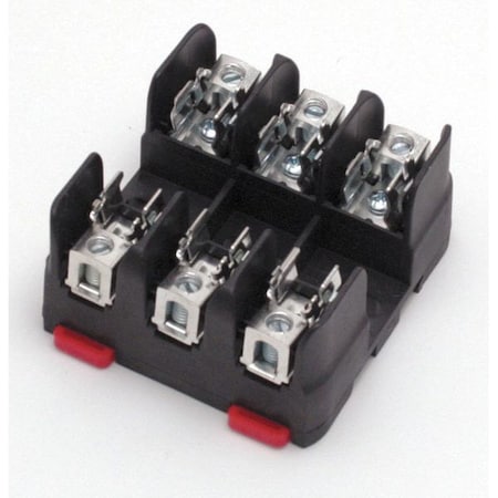 Littelfuse Fuse Block, R UL Class, 3 Poles, Box Lug LFR25030-3C | Zoro