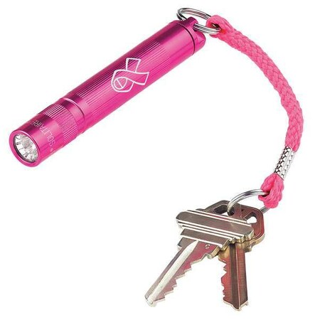 Maglite Industrial Mini Flashlight, Incand, Pink K3AMW6K | Zoro