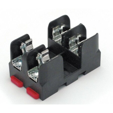 Littelfuse Fuse Block, H UL Class, 2 Poles, Pressure Plate LFH25030-2P ...