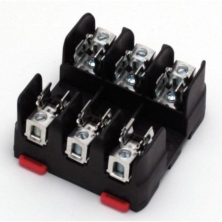 Littelfuse Fuse Block, K5 UL Class, 3 Poles, Box Lug LFH25030-3C | Zoro