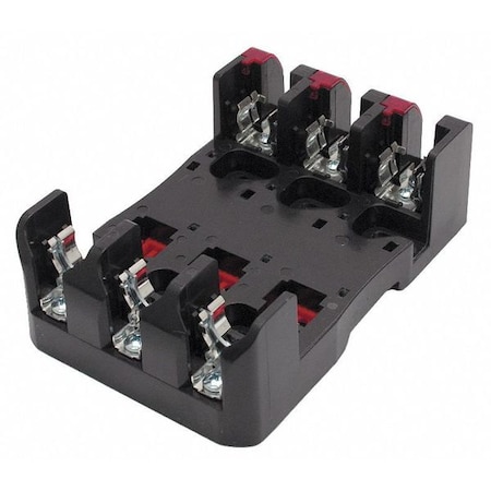 Littelfuse Fuse Block, K5 UL Class, 3 Poles, Screw LFH60030-3SID | Zoro