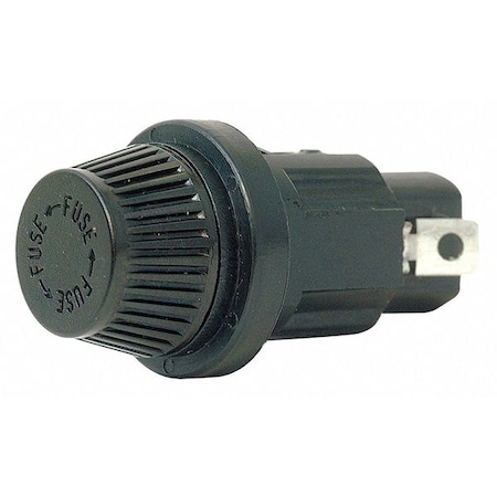 Littelfuse Fuse Holder, CC, Midget UL Class, 1 Poles, Right Angle Quick ...