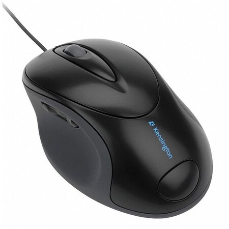 Kensington Mouse, Corded, Optical, Black K72343US | Zoro