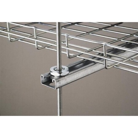 Nvent Caddy Channel Nut, Threaded Rod, 3/8In, 500 lb CRLS37EG | Zoro