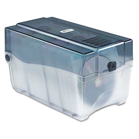 Innovera CD/DVD Storage Container, Holds 150 Discs IVR39502 | Zoro