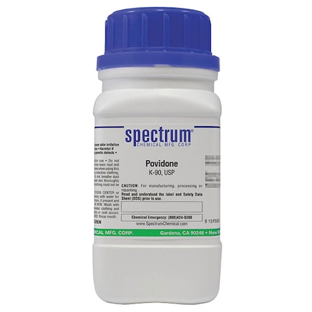 Spectrum Chemical Povidone K-90, USP, 100g P1416-100GM | Zoro