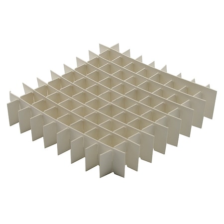 Heathrow Scientific Divider, 81 Cell, 9x9, PK12 HS2860H | Zoro