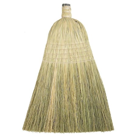 Tough Guy 13 in Sweep Face Broom Head, Medium, Natural, Natural 6PVY2 ...