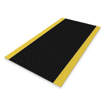 Notrax Black Switchboard Mat, 1/4 in Thick, Vinyl 831S0035BY | Zoro