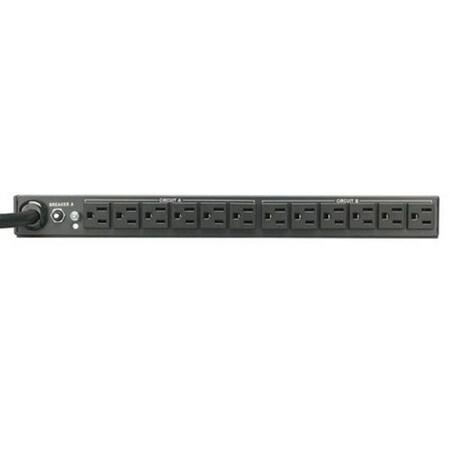 TRIPP LITE PDU,30A,24 Outlet,15 ft,Black (PDU2430) | Zoro