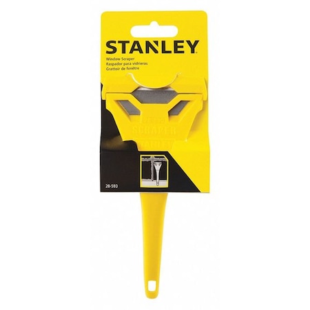 Stanley Window Scraper, Stiff, 2-7/16", Steel 28-593 | Zoro