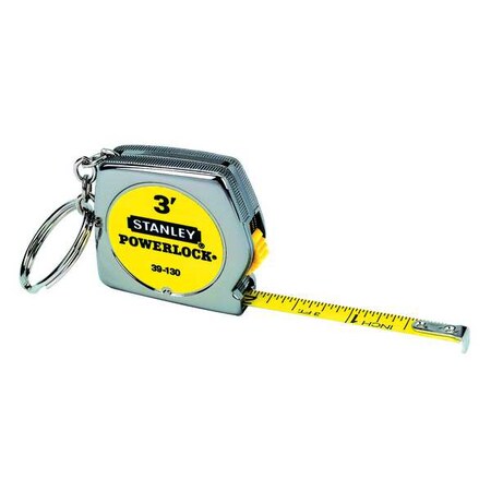 Stanley 3 ft Tape Measure, 1/4 in Blade (39-130) | Zoro