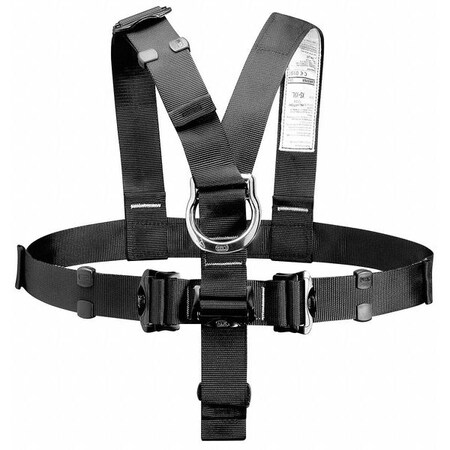 Petzl Chest Harness, 310 lb., Black C64 | Zoro