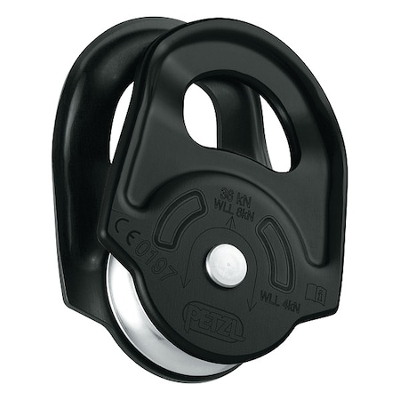 Petzl Single Pulley, Aluminum, Capacity 8093 lb. P50AN | Zoro